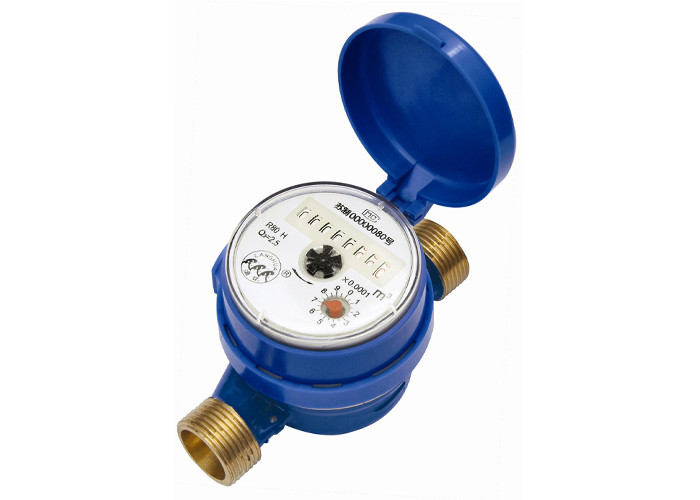 Impeller Flow Meter Dry Dial Water Meter With Water Flow Rate And ...