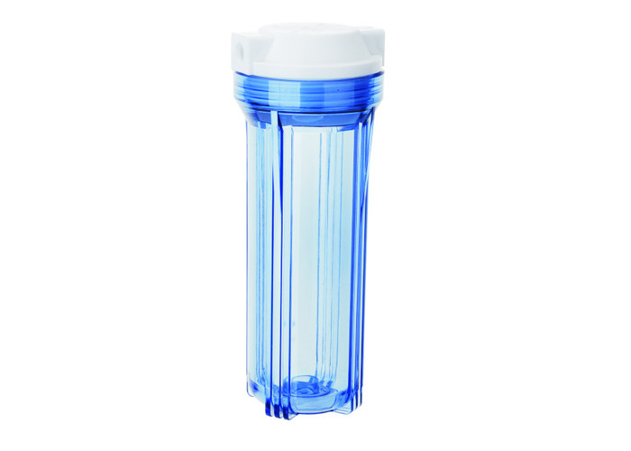 Clear Plastic Cartridge Filter Vessels For Residential RO Water ...